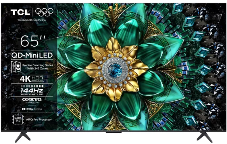 Televizor Mini LED TCL 165 cm 65 65Q6C Ultra HD 4K Smart TV WiFi CI+ - cel.ro