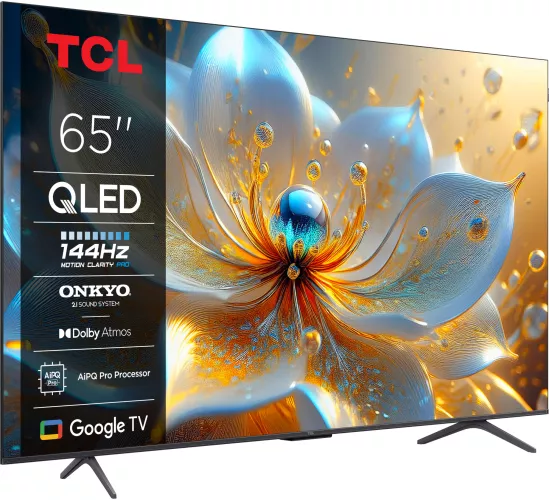 Televizor Smart QLED TCL 65T8C 164 cm Ultra HD 4K Clasa F 2grz_340520377 - cel.ro