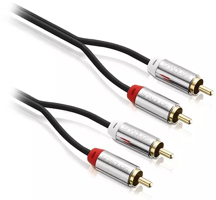 Cablu Audio Stereo RCA - 2 Mufe RCA 2m nsfo_225794183 - cel.ro