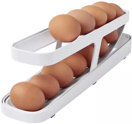 Cyrax Suport pentru Oua pentru Usa Frigiderului cu Doua Straturi 36x8 ...