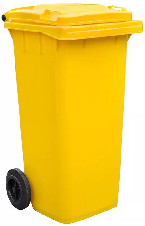 Pubela Pentru Gunoi Klausstech Capacitate 120l 2 Roti Maner De ...