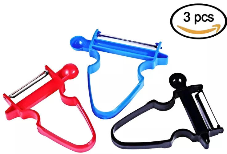 Set 3 Accesorii de Decojire Razuire si Feliere Cyrax pentru Legume si ...