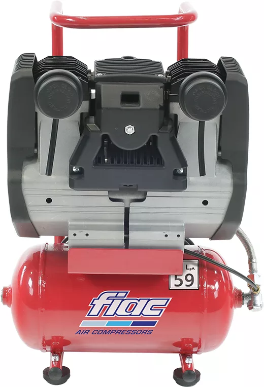 Compresor insonorizat FIAC tip XILENCE6-XS1HP alimentare 220V rezervor 6l debit - cel.ro