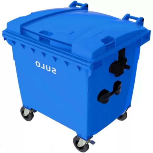 Container Gunoi Capacitate1100lt Material Plastic Container Gunoi 4 Roti
