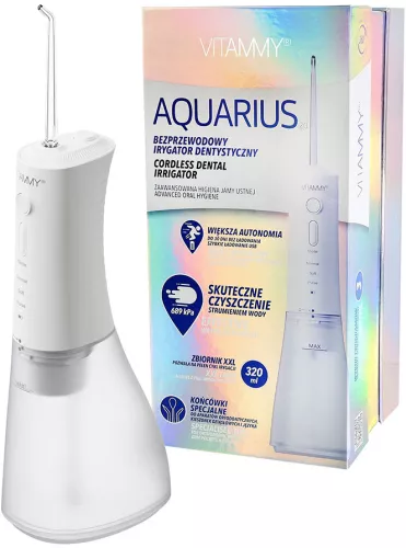 Irigator oral/ dus bucal Vitammy Aquarius 3 moduri de functionare varf ...