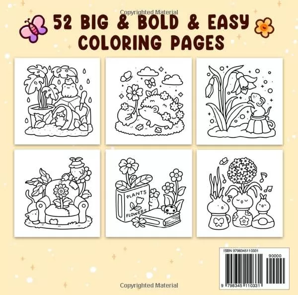 Carte de colorat pentru toate varstele Coco Wyo Into Gardens