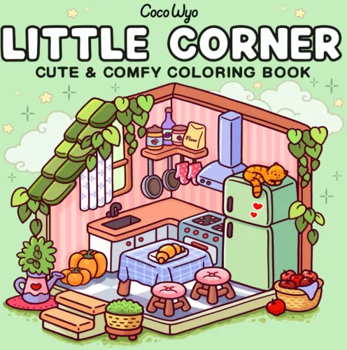 Carte de colorat pentru toate varstele Coco Wyo Little Corner fyve ...