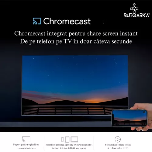 Smart TV Box Mortal T1 Mini PC Butoarka® Suport 8K UHD 60fps HDR10+ Android - cel.ro