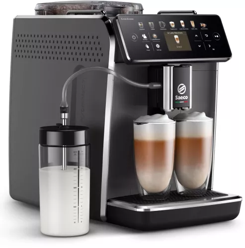 Espressor automat Saeco GranAroma SM6580/10 sistem de lapte Latte Duo ...