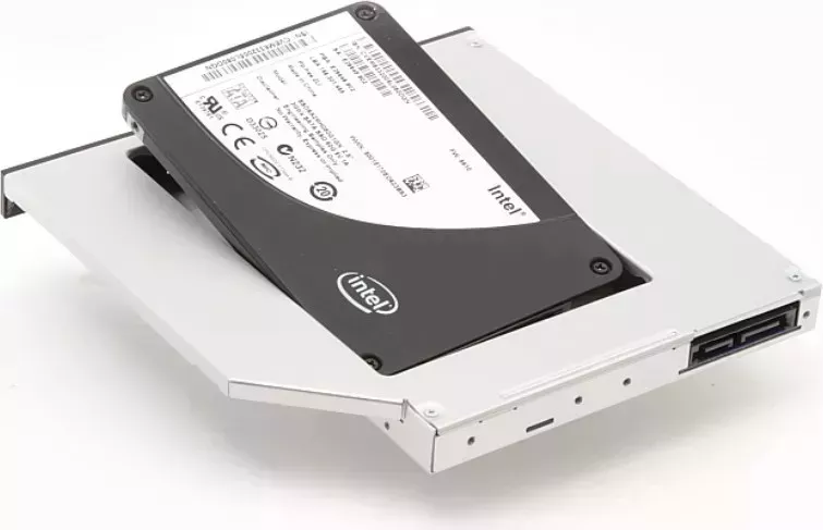 Rack HDD Caddy SATA HDD/SSD pentru montarea unui al 2-lea HDD / SSD in ...