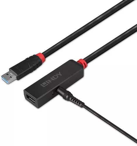 Cabluri video Adaptor Lindy USB 3.0 Active Extension10 ONLINELY ...