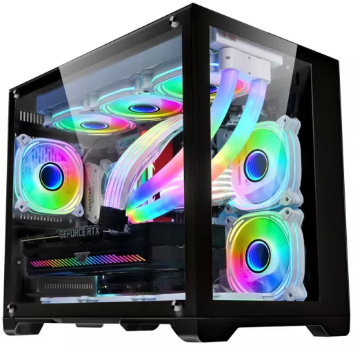 Carcase Carcasa 1STPLAYER Gaming MV6 BLACK ONLINEMV6 BLACKQAZN - cel.ro