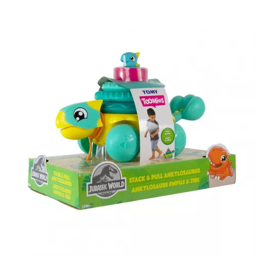 Jucarii interactive bebelusi STIVUIESTE SI TRAGE ANKYLOSAURUS T73410 ...