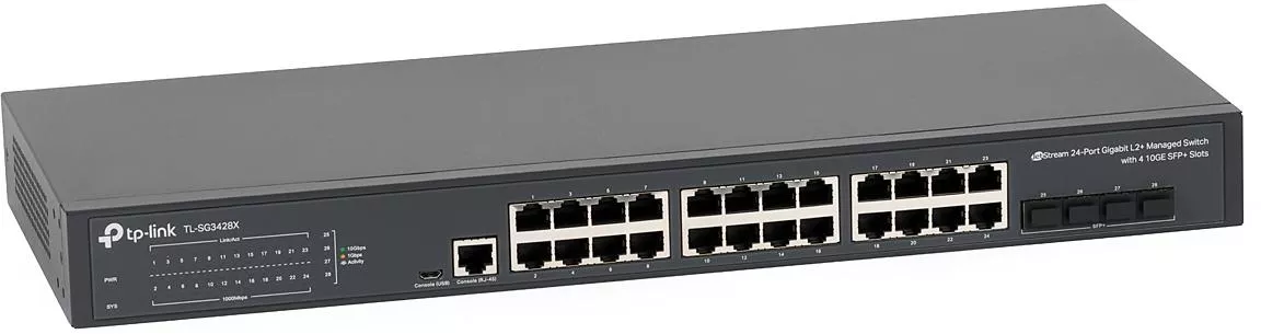 Switch-uri TPL SW 24P-GB 4 10GE SFP L2 MANAGED - cel.ro