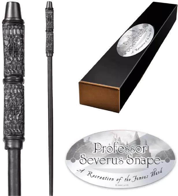 Bagheta Severus Snape din Otel Clasica Neagra THK® a1x3_618006159 - cel.ro