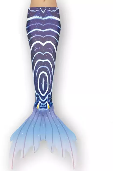 Coada Costum de Baie Sirena Ariel Bleumarin - THK® - 140 cm - 9-10 ani ...