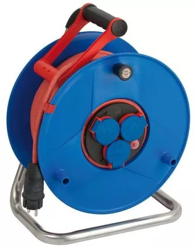 Derulator cu tambur Brennenstuhl Garant Bretec 50 m H07RN-F 3G1.5 ...