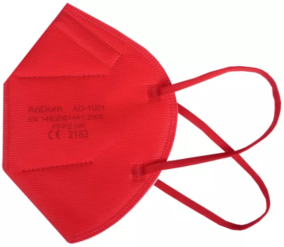 Masca FFP2 Rosie model AD-1001 5 straturi Conforma cu CE 2163 ambalata ...