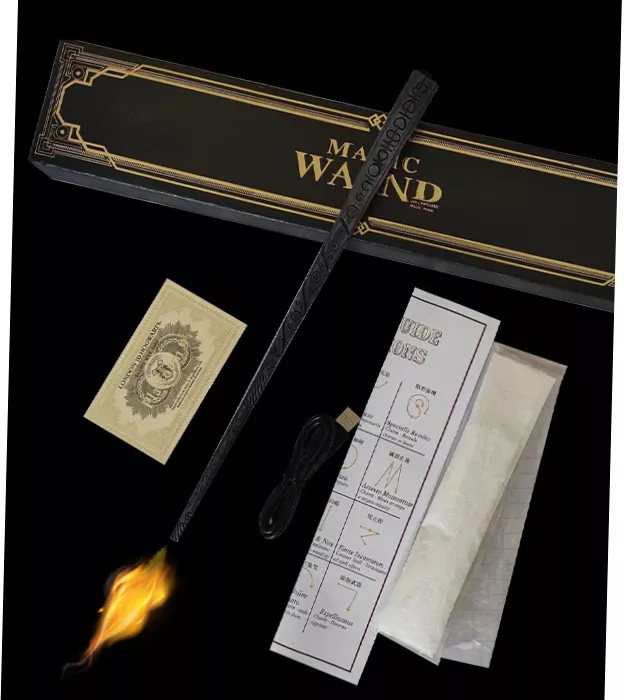 Bagheta Sirius Black din Otel Foc Neagra THK® qvev_618006317 - cel.ro