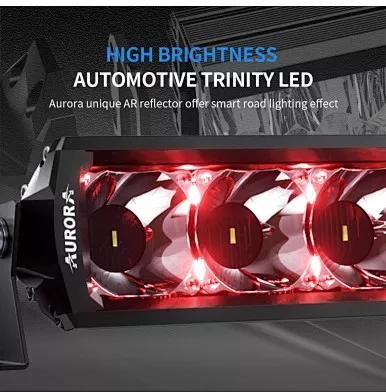 BARA LED RGB AURORA 100w 25.4cm LED-10-D6T - cel.ro