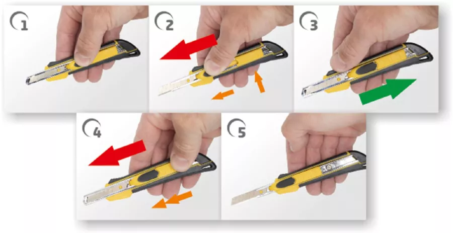 Cutter Cu Arc Lama 9 Mm g9fg_225792888 - cel.ro