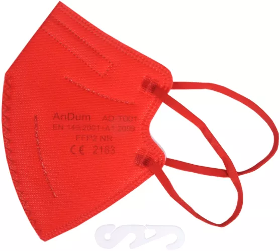 Masca FFP2 Rosie pentru copii 5 straturi Conforma cu CE 2163 ambalata ...