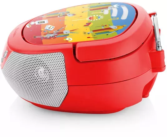 Radio CD pentru copii GoGEN DECKO B 2 x 8 W Bluetooth karaoke microfon ...