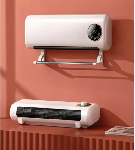 Aeroterma de perete cu ecran LED QN970 2500W MRKT12098 - cel.ro