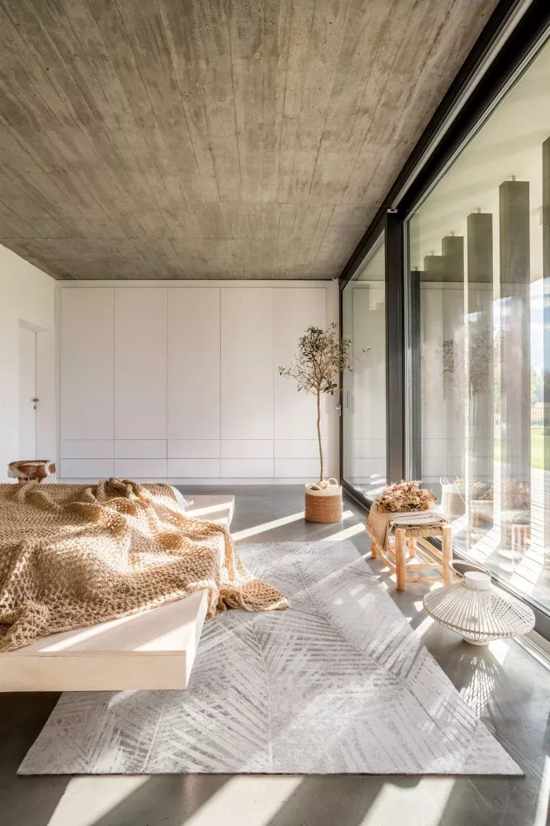 Covor Premium Model DYWAN JAVA IVORY Crem Bej Marime 200 x 300 cm ...