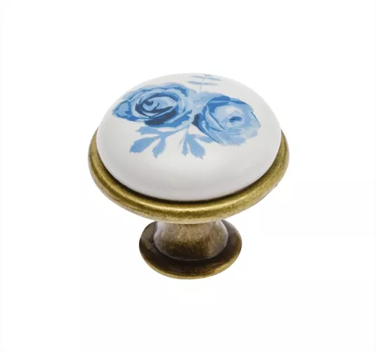 Buton mobila Blue Rose auriu GP-0728-J4-A-04 - cel.ro