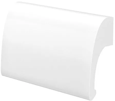 Maner usa tip scoica tragator De Luxe din aluminiu culoare alb RAL 9016 ...