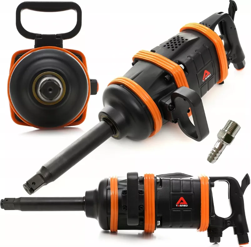 Pistol cheie pneumatica impact 7000Nm 1tol camion tir utilaje +Trusa chei