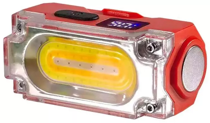 Lanterna frontala LED COB multifunctionala portabila cu clema pentru ...