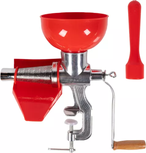 Masina Manuala de Tocat Rosii din Aluminiu Inox si Plastic Alimentar ...