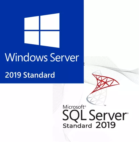 Windows Server 2019 Standard Retail + SQL Server 2019 Standard Retail ...
