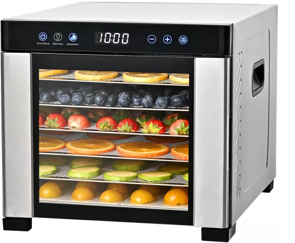 Deshidrator de alimente Heinner ProDry Essential HFD-KD600SS 550-650W 6 ...
