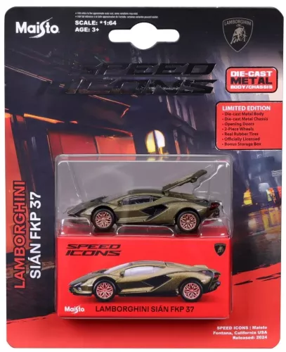 Maisto Masinuta Metalica Speed Icons Lamborghini Sian Fkp 37 Verde ...