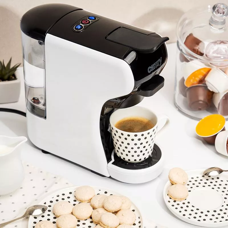 Espressor universal Multi-Capsule 9 adaptoare 1450W 19 Bar Alb LCH ...