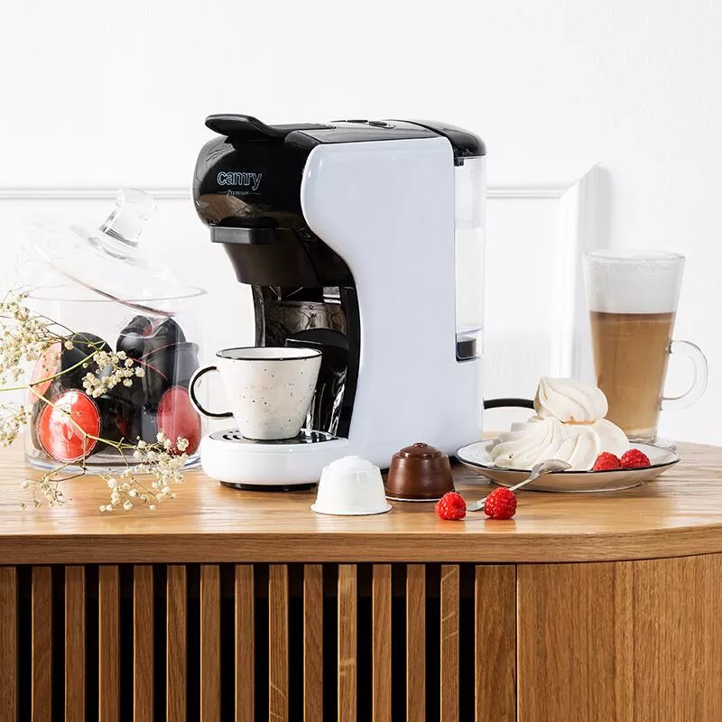 Espressor universal Multi-Capsule 9 adaptoare 1450W 19 Bar Alb LCH ...