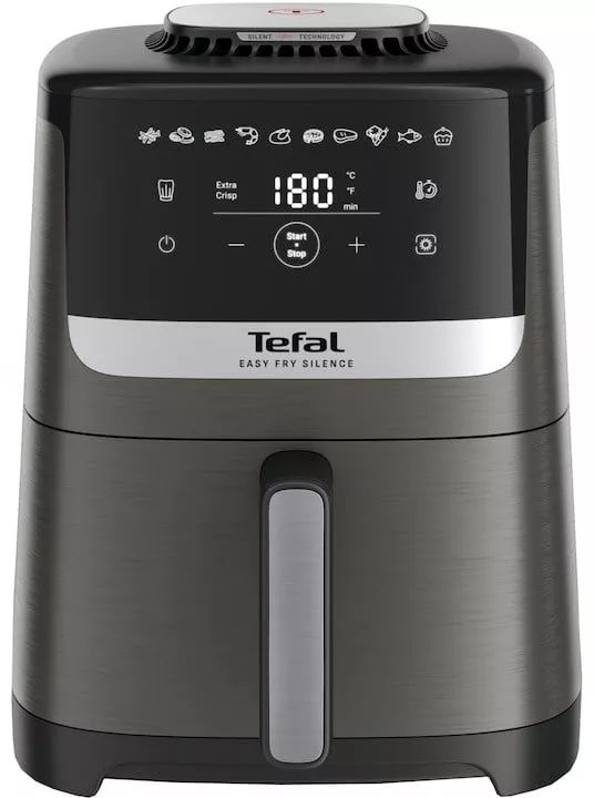 Friteuza cu aer cald Tefal Easy Fry Silence EY551HE0 1670 W 5l 10 programe - cel.ro