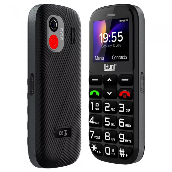 IHunt Senior Comfort Meniu Limba Romana Taste Mari Lanterna Radio FM ...