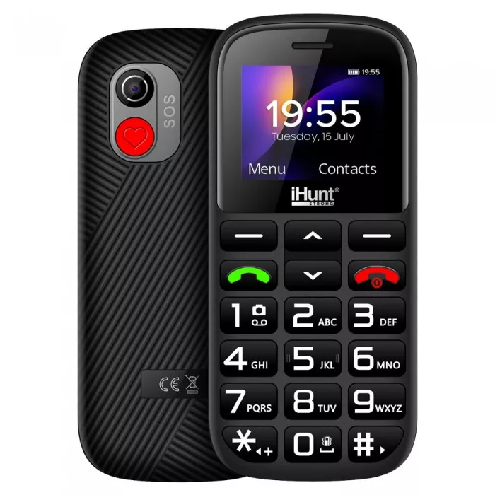 Telefon mobil iHunt Senior Comfort Meniu Limba Romana Taste Mari ...
