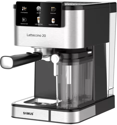 Espressor Samus Latteccino 20 20 bari rezervor lapte 500 ml 6 tipuri ...