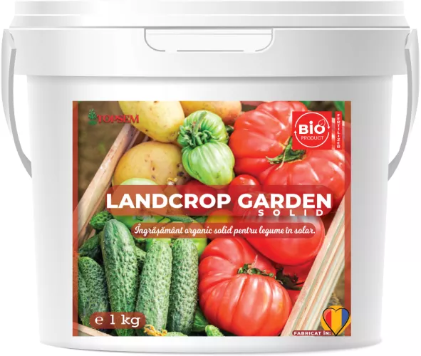 Ingrasamant Organic Granulat pentru Legume LandCrop Garden Solid 1 Kg - cel.ro