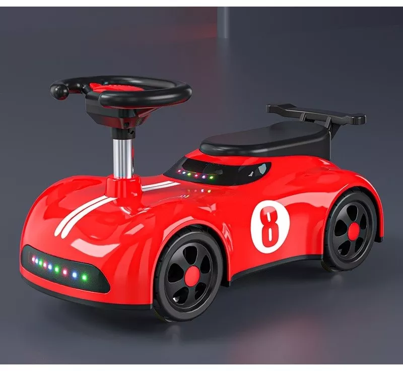 Masina pentru Copii Cyrax 1-3 ani Impingere Bluetooth Muzica din ABS 4 ...