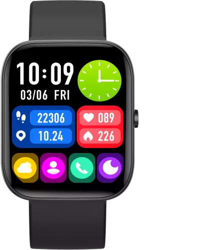Ceas Smartwatch iQuality® Chronova PRO Roz Sakura in romana Telefon si ...
