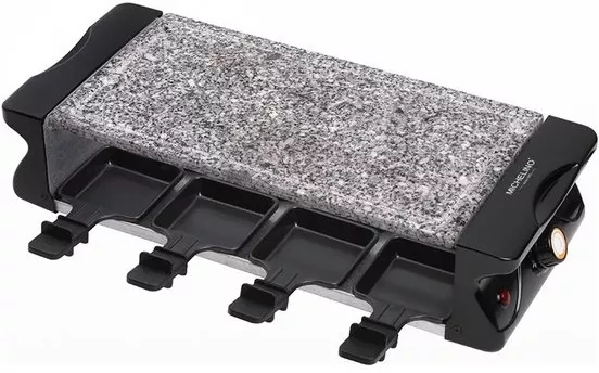Gratar electric Raclette MICHELINO 74384 piatra naturala din granit 1200W 8