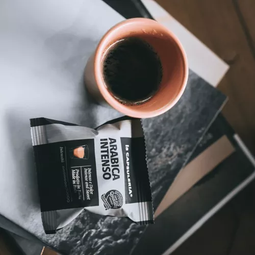 Cafea Arabica Intenso 10 capsule compatibile Nespresso La Capsuleria ...