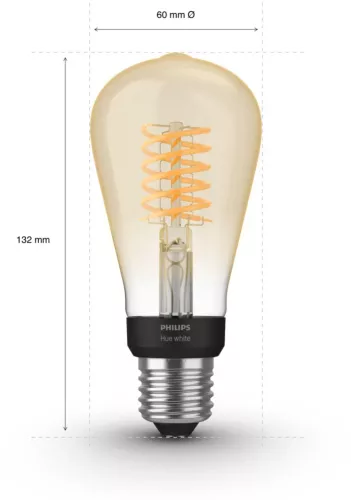 Bec Led Philips Design Vintage Filament Edison E27 Bluetooth/bridge ...