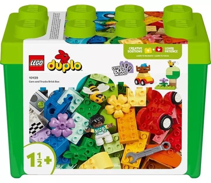 LEGO® DUPLO Classic - Cutie-caramida cu masinute si camioane 10439 80 ...
